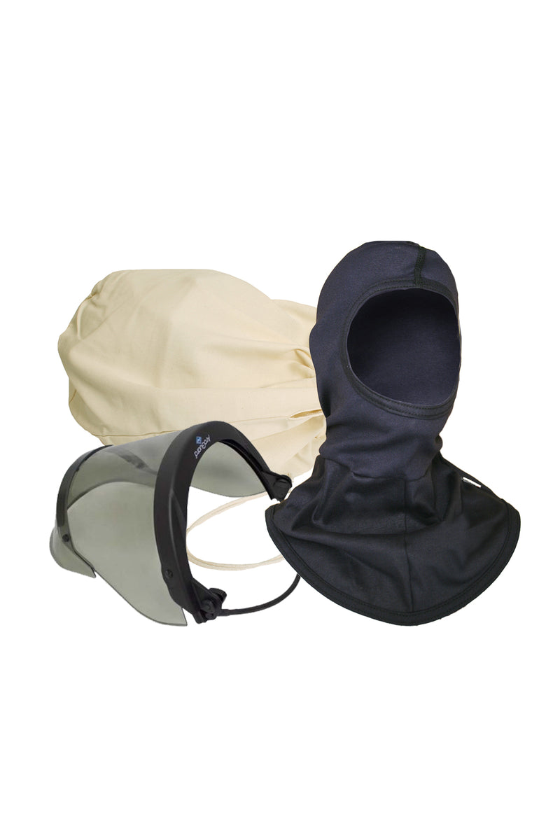 Enespro® 12 cal Faceshield Kit with Universial Full Brim Adapter ...